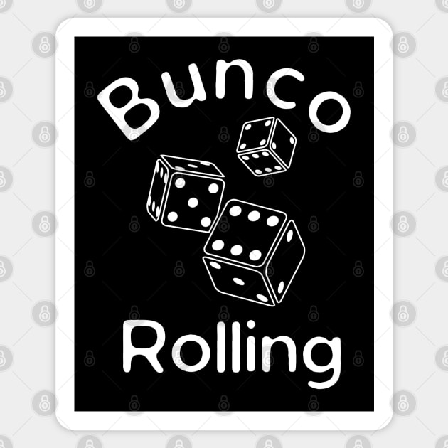 Bunco - Bunco - Sticker | TeePublic